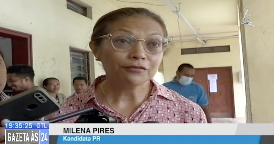 Milena Pires Sei Servisu Ho Governu Dezenvolve F-FDTL | RTTL