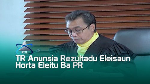 TR Anunsia Rezultadu Eleisaun Horta Eleitu Ba PR | RTTL