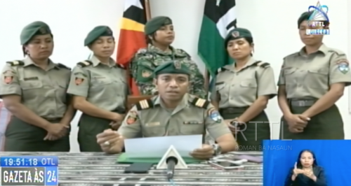 F-FDTL La Simu Rekomendasaun Espesial Ba Kadetes Foun | RTTL