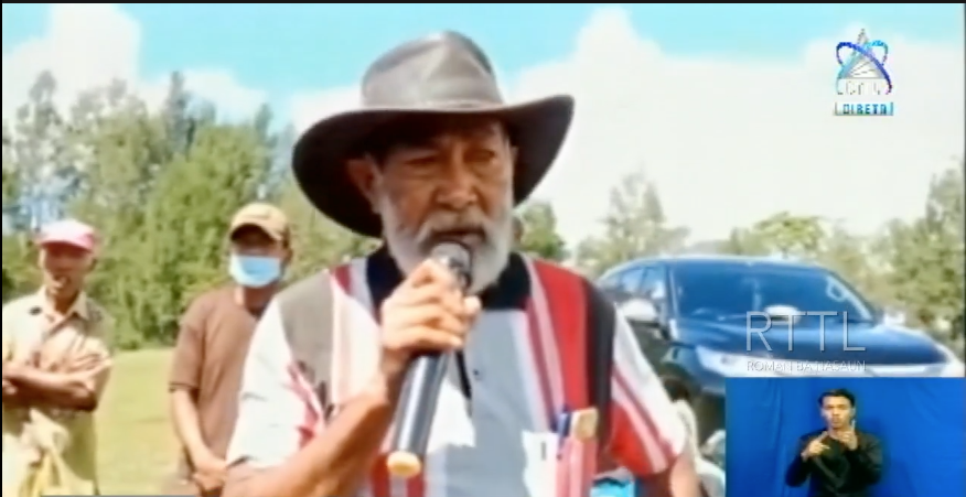 Autoridade Hamutuk Ho Reprezentante Lia Nain Hasai Estaka Rai Iha Área ...