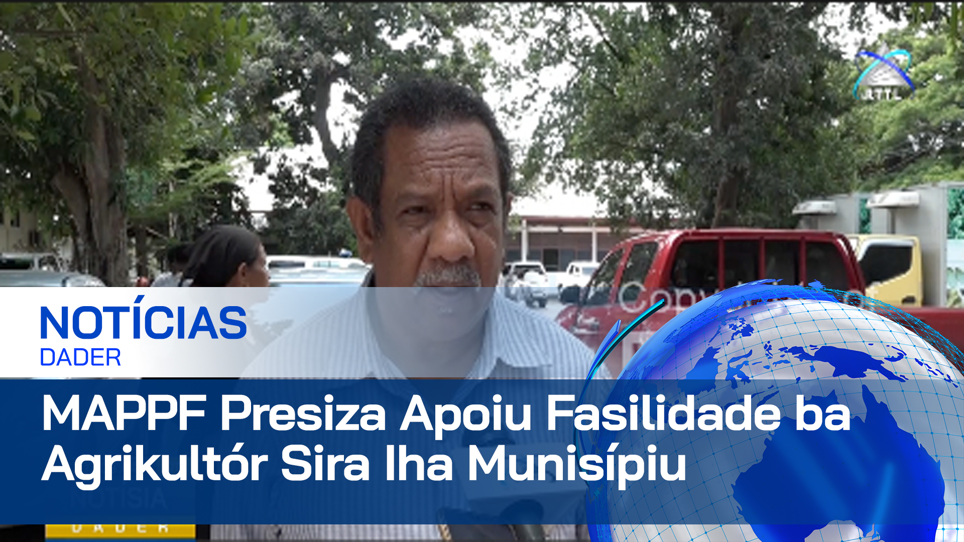 MAPPF Presiza Apoiu Fasilidade ba Agrikultór Sira Iha Munisípiu | RTTL