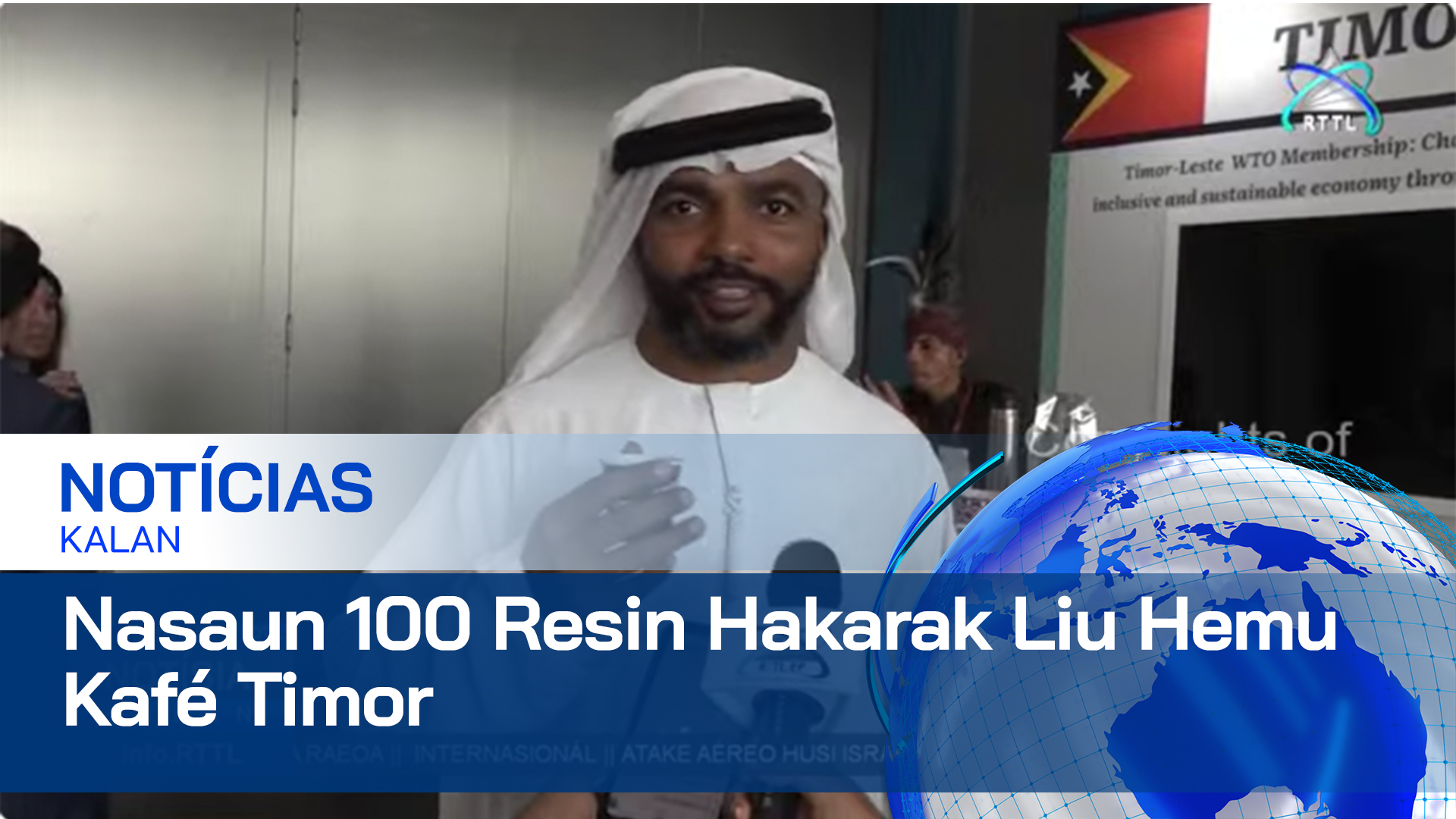 Nasaun 100 Resin Hakarak Liu Hemu Kafé Timor | RTTL