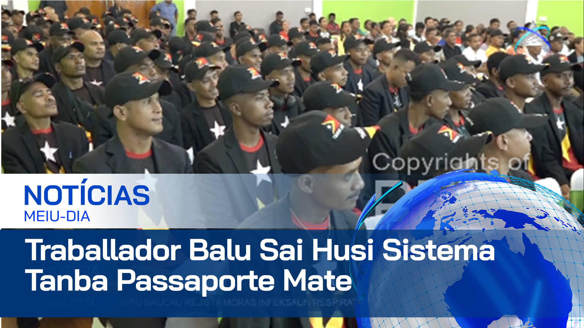 Traballador Balu Sai Husi Sistema Tanba Passaporte Mate | RTTL