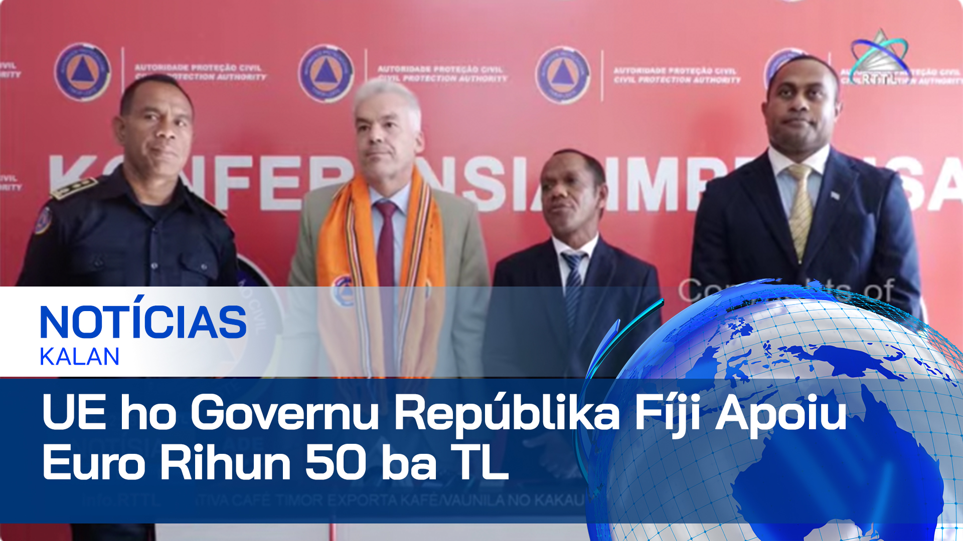 UE ho Governu Repúblika Fíji Apoiu Euro Rihun 50 ba TL | RTTL